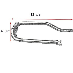 Dongftai SN083A (2-Pack) Stainless Steel Heat Plates And Burner Replacement for Kitchen Aid 720-0891B, 720-0891R, 730-0891B, 730-0891R