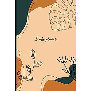 Daily Planner: 6" X 9" Undated To Do List Notebook With Hourly Schedules, Page A Day Organizer for Time Management & Productivity, with Yearly Calendar 2023-2024
