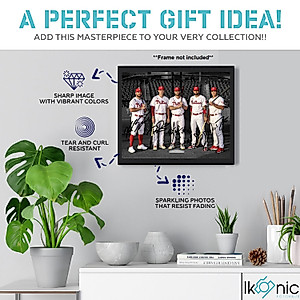 Ikonic Fotohaus Bryce Harper Schwarber Realmuto Hoskins Castellanos Signed Photo Autograph Print Wall Art Home Decor