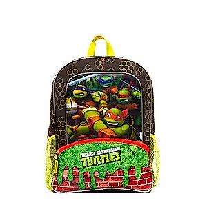 Teenage Mutant Ninja Turtles Lenticular Green Slime 16" Backpack