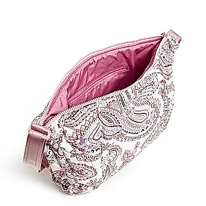 Vera Bradley Featherweight Crossbody Purse, Sand Paisley