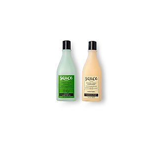 Sauce Beauty Chimichurri Mint Shampoo and Coconut Cream Conditioner Set - 2 10 fl. oz. Bottles