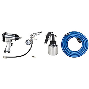 Pulsar 15 Gallon Vertical Tank Portable Electric Air Compressor with Accessories & Added Tool Kit, PCE6150VK