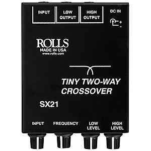 rolls Tiny 2-Way Crossover (SX21)