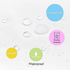 LB Sage Green Cactus Plant Shower Curtain Decor,Purple Flower and Succulent Botanical on Black Shower Curtains for Bathroom 60X72 inch Polyester Fabric Bathroom Decoration Bath Curtains Hooks Included