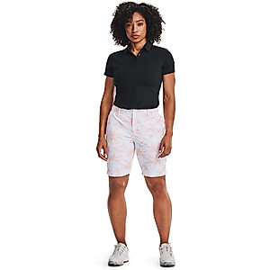 Under Armour Zinger Short Sleeve Golf Polo, Black (001)/Black, X-Small