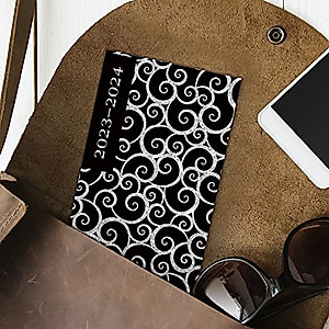 2023-2024 Silver Glitter (Bilingual French) Pocket Planner