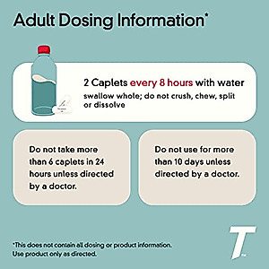 Tylenol 8 Hour Arthritis & Joint Pain Acetaminophen Caplets, 50 Count