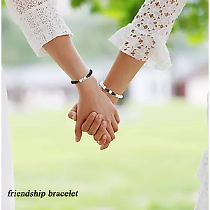 MOZAKA 12Pcs 8mm Natural Stone Lava Rock Beaded Bracelets for Men Women Tiger Eye Hematite Black Onyx Matte Beads Essential Oil Diffuser Lava Stone Bead Bracelets Bulk (12Pcs-B)