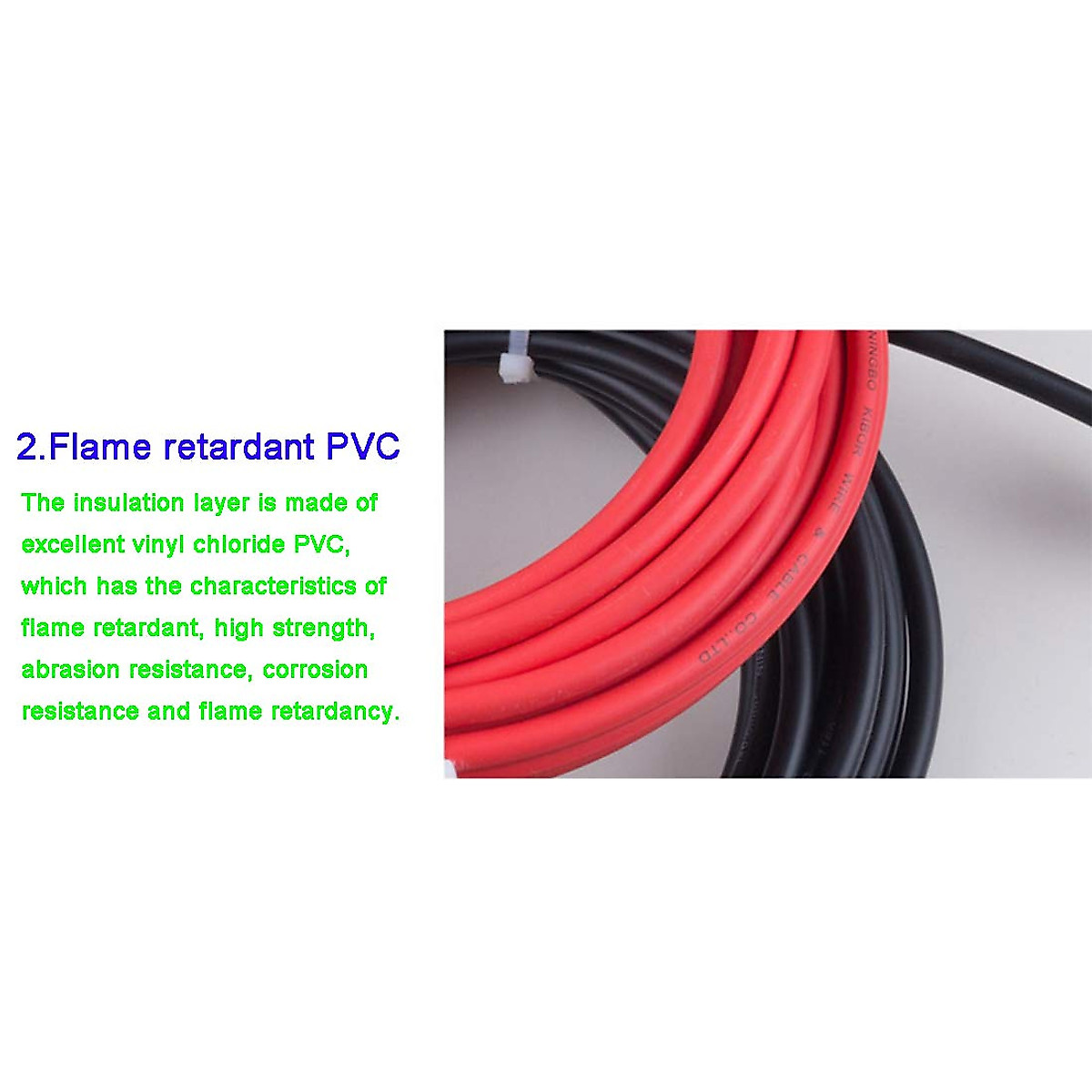 SHIERLENG 1 Pair 10AWG 10FT Solar Extension Cable with PV Male Female Connector Photovoltaic Red Black Wire (6mm2) for Solar Panel Cable Kit System (10FT)