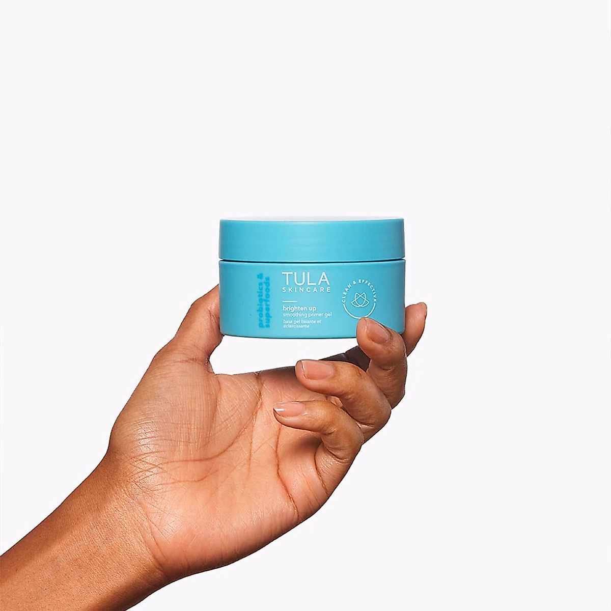 TULA Skin Care Brighten Up Smoothing Primer Gel - Silicone-Free, Non-Comedogenic Face Primer Grips Makeup, Infused with Yuzu and Willowherb, 1.41 fl oz.