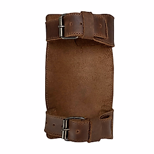 Valhalla Gear, Archery Arm Guard, Forearm Protector, Adjustable Straps, Archer Essentials, Shooting Practice, Larping, Full Grain Leather, Handmade, Bourbon Brown