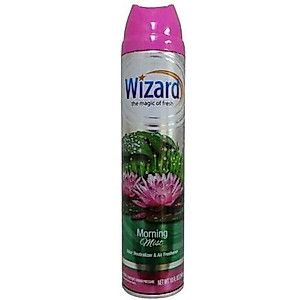 Wizard The Magic of Fresh Air Freshener 10 oz Morning Mist (Package May Vary) Pack of (3)