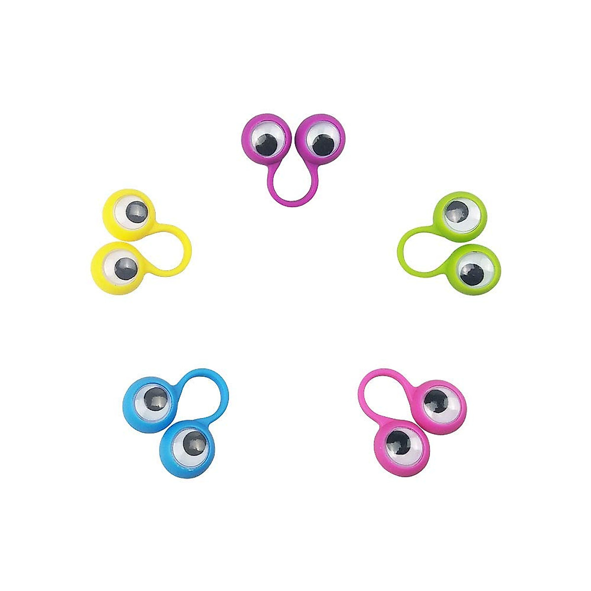 Eye Finger Puppets Googly Eye Finger Puppets Wiggly Eyeball Finger Puppet Rings Eye Finger Toys Party Favors A Pack of 60