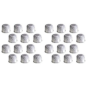 Nispira Charcoal Water Filters Replacement Compatible with Farberware 5-Cup Programmable Coffee Maker Part 103743-F, 24 Filters