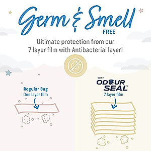 Angelcare Nappy Disposal System with 1 Refill