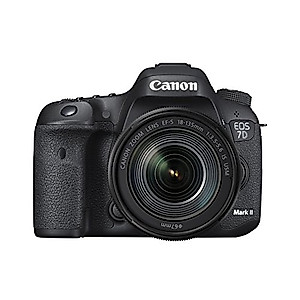 Canon EOS 7D Mark II Digital SLR Camera with EF-S 18-135mm is USM Lens, Wi-Fi Adapter Kit