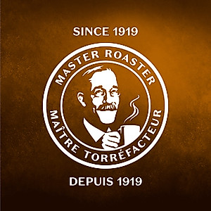 Van Houtte French Vanilla Light Ground Coffee, 340g/12oz., (Imported from Canada)