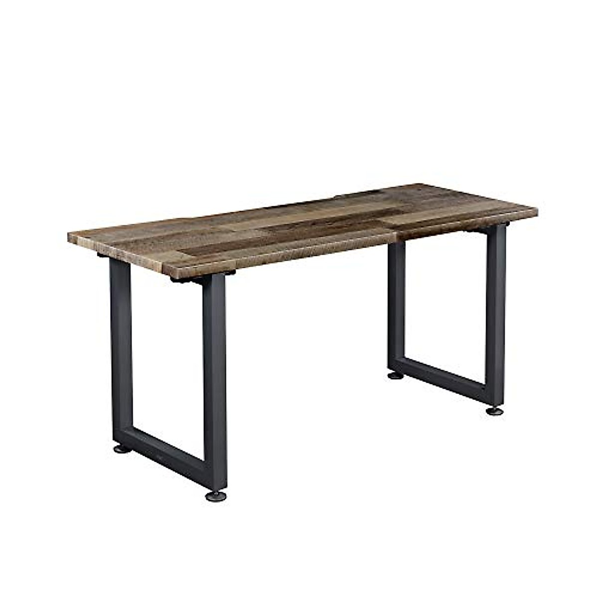 Vari Table 60x24 - Computer Desk with Durable Finish & Built-In Cable Management Tray - Modern Computer Furniture Table for Work or Home Office - Stand-Alone Workstation or Side Table (Reclaimed Wood)