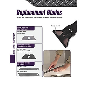 Red Devil 3225 Push/Pull Window Scraper, Multi