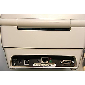 Zebra TLP 2844 Printer 2844-10400-0001 W/New Adapter, USB & Power Cables