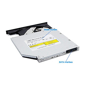 New Internal CD DVD Player Optical Drive Replacement, for Toshiba Satellite L70-A P70-B S50-A P75-A7200 C55-C Series 5 535U4C Laptop PC, Super Multi 8X DVD+-RW DVDR DL Burner 24X CD-RW Writer