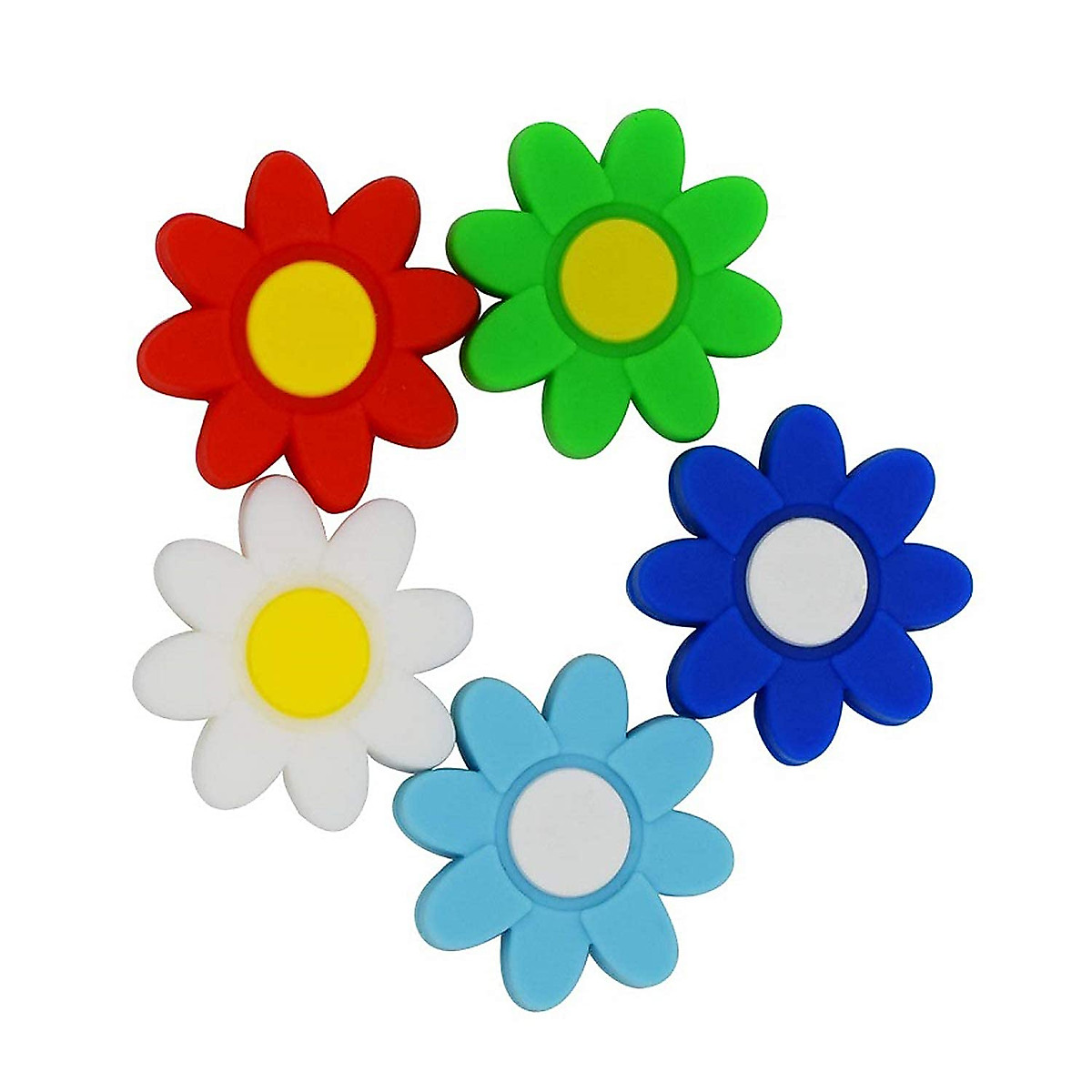 LucaSng Tennis Vibration Dampener (48~50 Per Pack). Racket Shock Absorbing Soft Silicon-Unique Tennis Shock Absorber