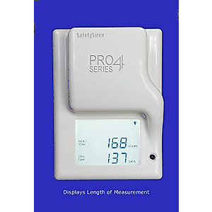 SafetySiren Pro4 Series (4th Gen) - Leader in Home Radon Detection Since 1993. Made in The USA - USA Version pCi/L