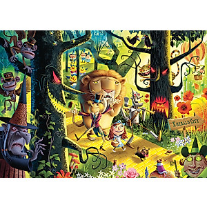 Ravensburger Lions, Tigers & Bears, Oh My! | 1000 Piece Jigsaw Puzzle for Adults | Unique Softclick Technology | Vibrant and Glare-Free Imagery | Crafted with Sustainability in Mind