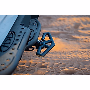 Universal Hitch Step | 18" Wide Paddle Step | Steel Construction | Textured Surface | Includes Hitch Pin and Stabilizer Plate | ORWORKS