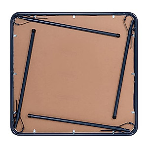 Flash Furniture 5 Piece Navy Folding Card Table and Chair Set