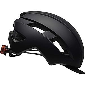 Bell Daily MIPS LED Adult Commuter Bike Helmet - Matte Black (2021), Universal Adult (53-60 cm)