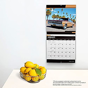Dodge Charger OFFICIAL | 2023 12 x 24 Inch Monthly Square Wall Calendar | Foil Stamped Cover | BrownTrout | American Muscle Motor Car