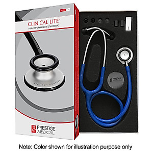 Prestige Medical Clinical Lite Stethoscope, Raspberry