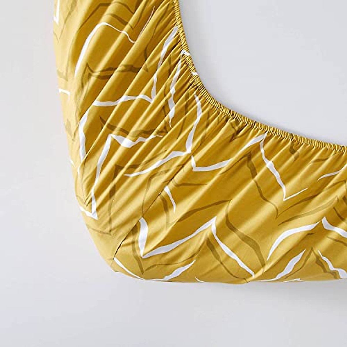 Dolce Mela King Size 6 Piece 100% Cotton Duvet Cover Set, Bloomon Bedding DM823K Multicolor