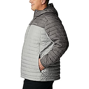 Columbia Men's Silver Falls Hooded Jacket, Columbia Grey/City Grey, Small