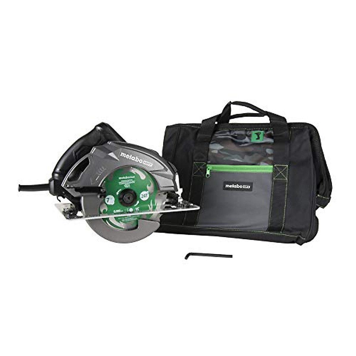 Metabo HPT Circular Saw | 7-1/4-Inch | 15-Amp Motor | 6800 RPM | Electric Brake | Dust Blower | C7BUR
