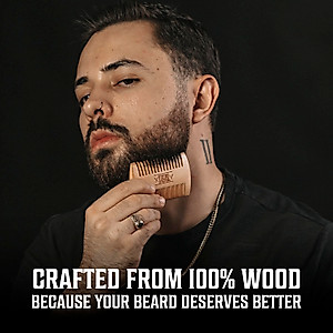 Ultimate Beard Care Conditioner Kit - Beard Grooming Kit for Men Softens, Smoothes and Soothes Beard Itch- Contains Beard Wash & Conditioner, Beard Oil, Beard Balm and Beard Comb- Classic Set