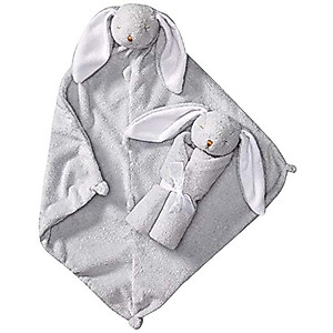 Angel Dear - Grey Bunny, Cuddle Twins Set