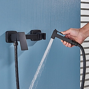 FANCUF Bathroom Bidet Faucet Sprayer Shower Faucet Bidet Toilet Washing Machine Hot and Cold Water Mixer