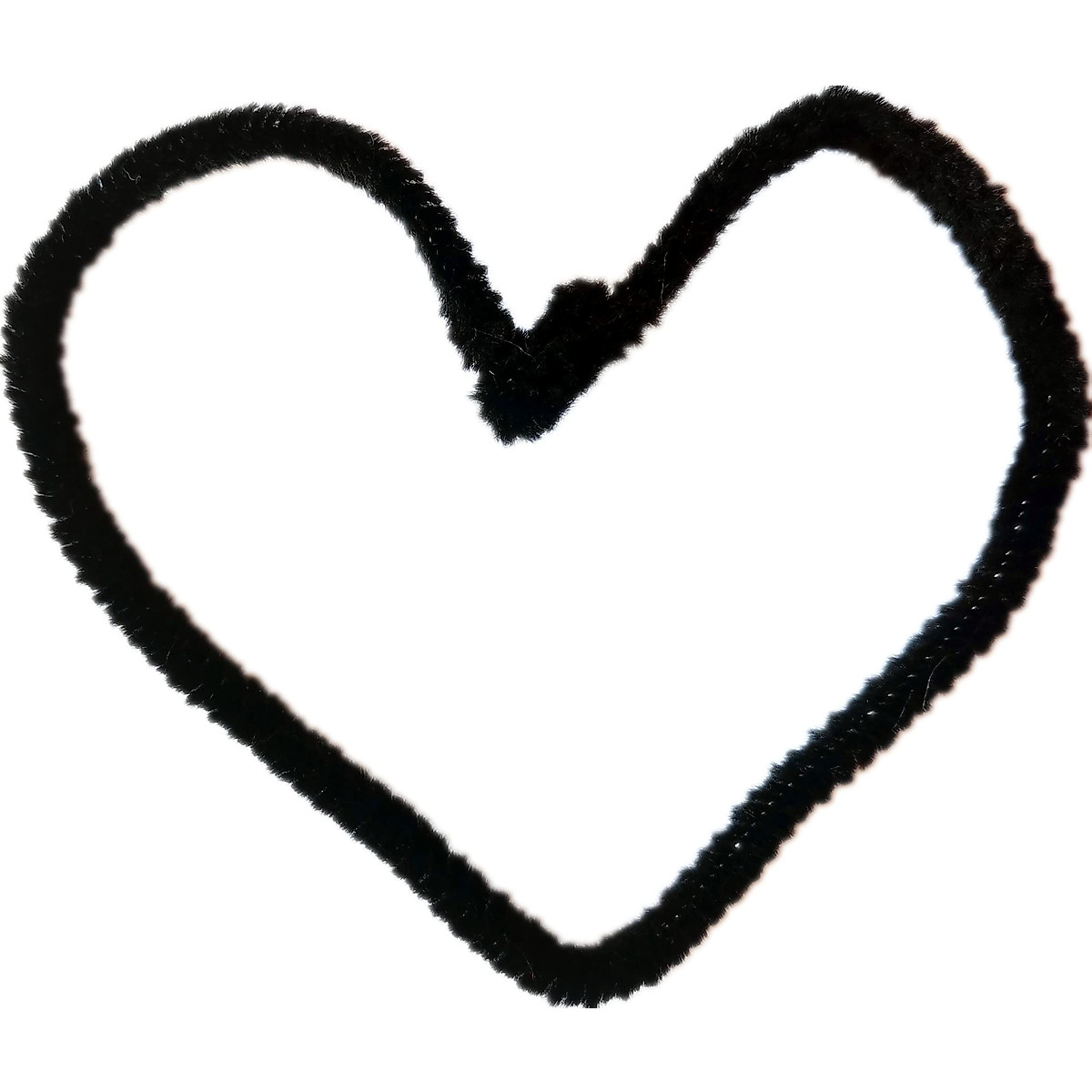 Black Pipe Cleaners 200 Pieces Chenille Stems for DIY Art Decorations Creative Craft (6 mm x 12 Inch)