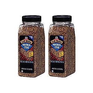 Wartshop Grill Mates Montreal Steak Seasoning - 29 Ounce 2 Pack.