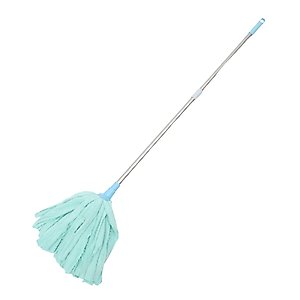 KOMBIUDA Vintage Mop Head Steam Mop Pad Practical Mop Head Reusable Mop Head Flip Mop Refill Commercial Mop Washable Mop Pad Floor Cleaner Mop Cotton Floor Cleaning Mop Head Cloth Green