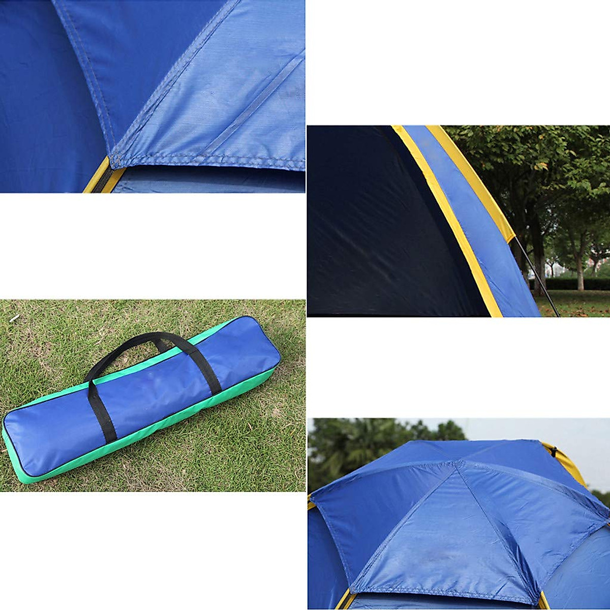 Toxz Tent for Camping 3-4 Person Lightweight Backpacking Outdoor Tent with Carrying Bag,Waterproof Ventilation Anti-UV,Easy Setup(Ship from US!)