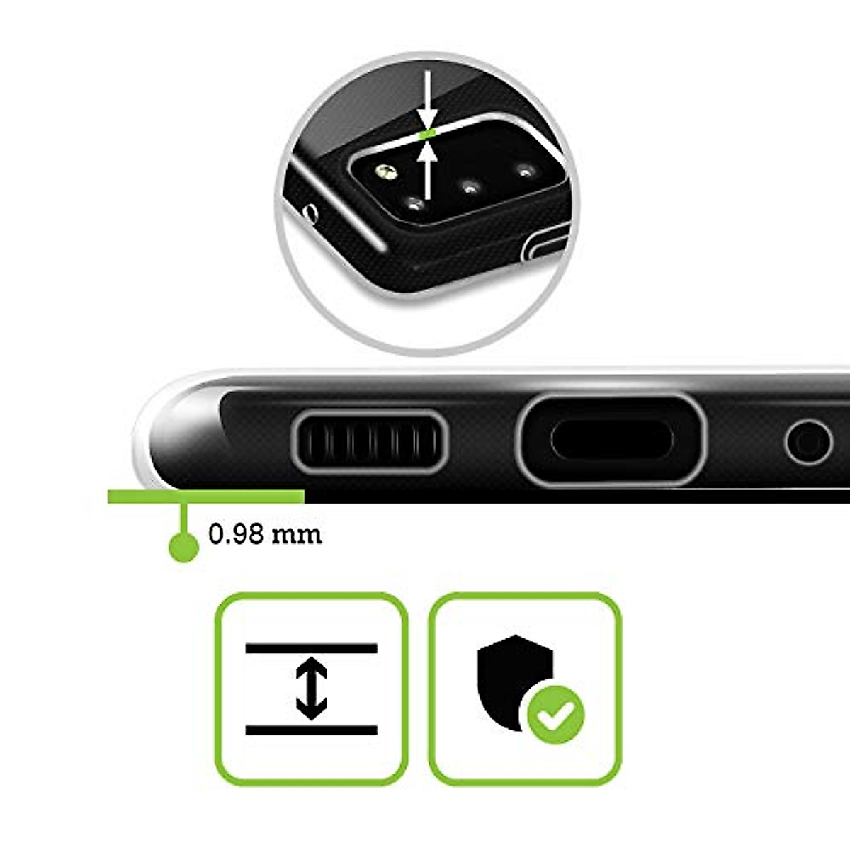 Head Case Designs Officially Licensed Haroulita Pink Gorgeous Dark Flowers Soft Gel Case Compatible with Galaxy Note20 Ultra / 5G