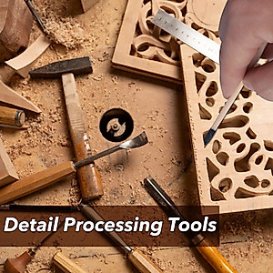 BienBion 30PCS Sanding Sticks,Detail Sanders for Woodworking and Plastic 3D Printing Model,Fine Detailing Polishing Sticks,Sanding Tool for DIY Wood Hobby Essential,150 Grit (5.4"×0.15") (A-Black)