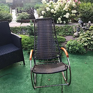 ECYC Ltd 8mm Wide Flat Rattan Wicker Furniture Repair Material, Synthetic Rattan Weaving Material Plastic Woven Rattan for Repair Fixing Patio Furniture, Table Chair, Storage Baskets, DIY Crafts