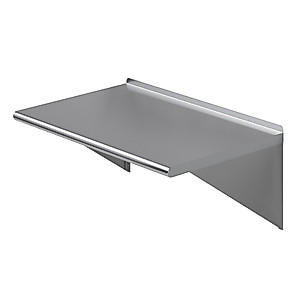 AmGood 24" X 36" Stainless Steel Wall Shelf | NSF | Garage, Laundry, Storage, Utility Room | Restaurant, Commercial Kitchen