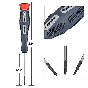 Triwing Screwdriver for Nintendo Switch Screwdriver Kit, Tri Wing Magnetic Tip Screwdriver Repair Tool Set, PH00 Y0 Y00 Cross Wing Precision Screw Driver Compatible with NS Switch Controller