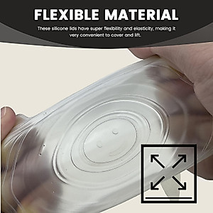 MIMORE Lid Cover for Bar Keepers Friend Cleanser 12oz & 21oz - 2 Pack Silicone Cap Compatible with Bar Keepers Friend Lid Cover Cleanser & Polish